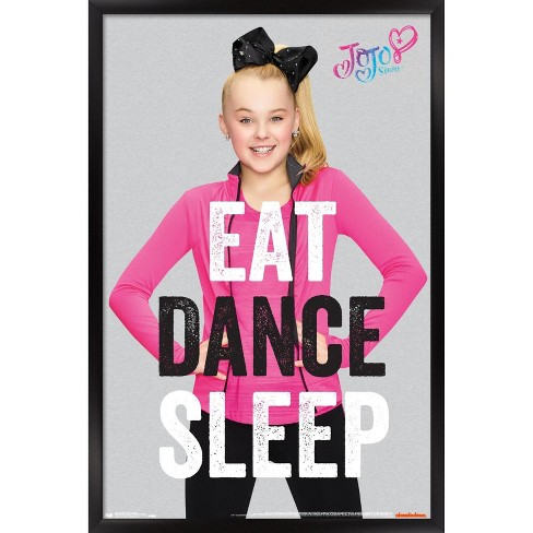 Trends International Nickelodeon Jojo Siwa - Eat Dance Sleep Framed ...