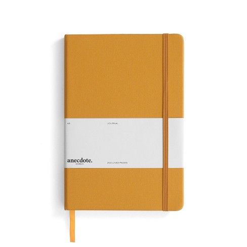 Anecdote Lined (ruled) Notebook - Mustard - 5.75 X 8.25 : Target