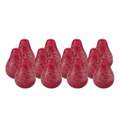 Vance Kitira 2.5" Petite Timber Pears - Set Of 12, Red : Target