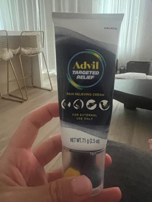 Advil Targeted Relief Pain Relieving Cream With Massage Applicator - 2 ...