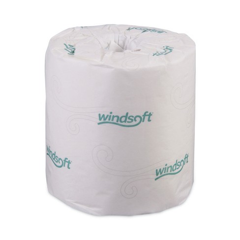 Bath Tissue, Septic Safe, Individually Wrapped Rolls, 2-ply, White, 500 ...