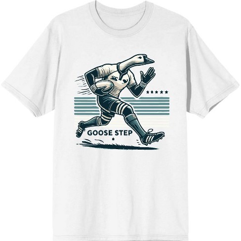 Rugby Goose Step Adult White Crew Neck Short Sleeve Tee-xs : Target