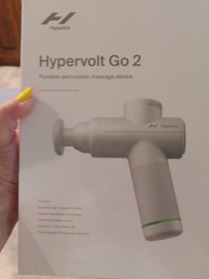 Hyperice Hypervolt Go 2 Percussion Massage Device - White : Target