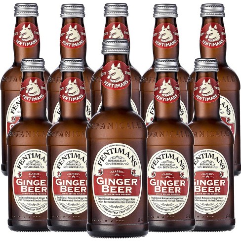 Fentimans Botanically Brewed Ginger Beer Sparkling Soda, 10 Pack, 9.3 ...