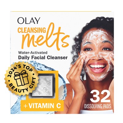 Olay Face Cleansing Melts With Vitamin C - 32ct : Target