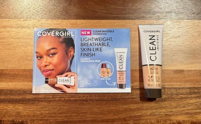 Covergirl Clean Invisible Foundation - Fair Porcelain - 1 Fl Oz : Target