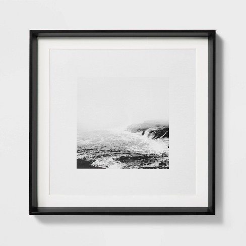20" X 20" Foggy Shore Framed Wall Art - Threshold™ Designed With Studio ...