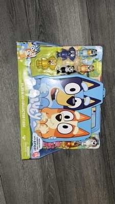 Bluey Play & Go Collector Case With Figures (target Exclusive) : Target