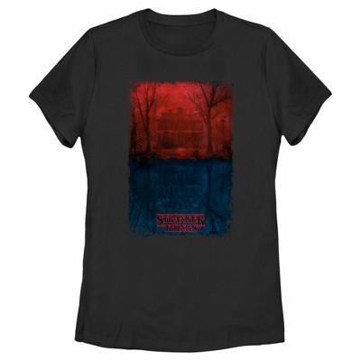 Women's Stranger Things The Upside Down 8-bit Demogorgon T-shirt ...
