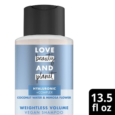 Love Beauty and Planet Coconut Water Mimosa Flower Sulfate Free Shampoo 13.5 fl oz