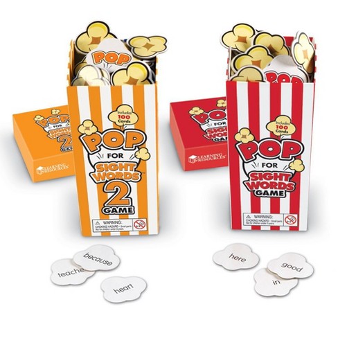 Learning Resources Pop For Sight Words Bundle, Ages 5+ : Target