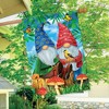 Gnome Sweet Gnome Spring House Flag Garden Humor 28" X 40" Briarwood ...