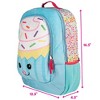 Club Libby Lu Cupcake Backpack For Girls With Soft Plush Front Pocket ...