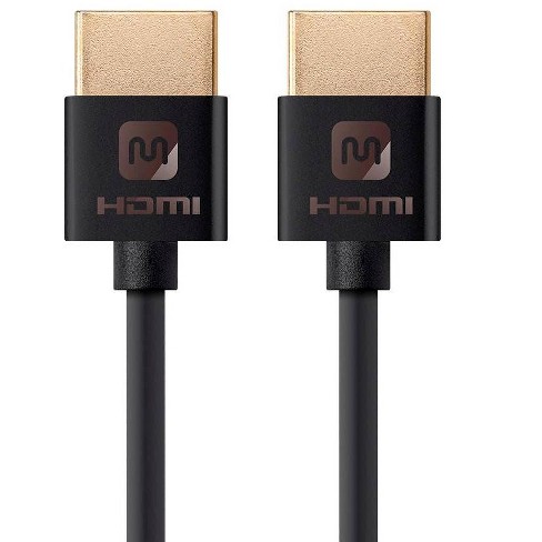 Monoprice Hdmi Cable - 1 Feet - Black | High Speed, 4k@60hz, Hdr ...