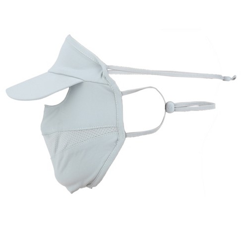 Unique Bargains Full Face Mask Brim Design Adjustable 5.51" Blue : Target