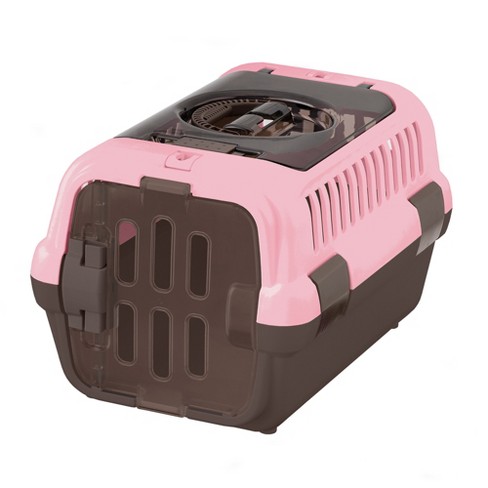 Richell: Double Door Pet Carrier Ii - Small Pink - Dog & Cat ...