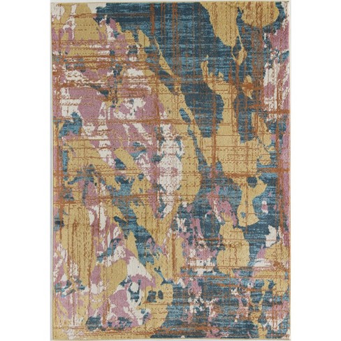 Cosmoliving By Cosmopolitan Amelie Abstract Vintage Area Rug : Target