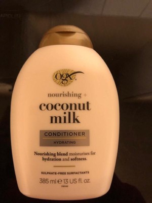 Ogx Nourishing Coconut Milk Conditioner : Target