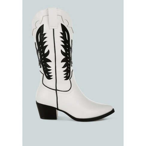 Thistle Winged Patchwork Cowboy Boots : Target