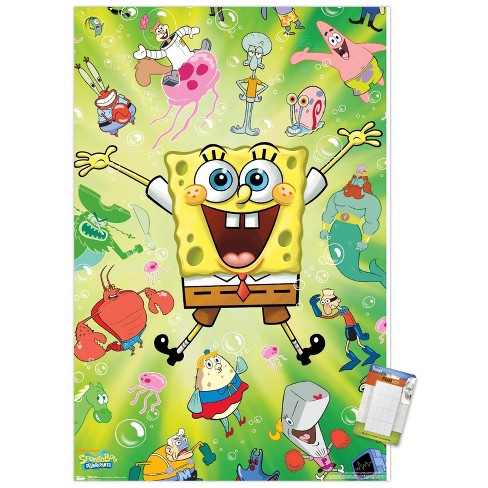 Trends International Nickelodeon Spongebob - Burst Unframed Wall Poster ...