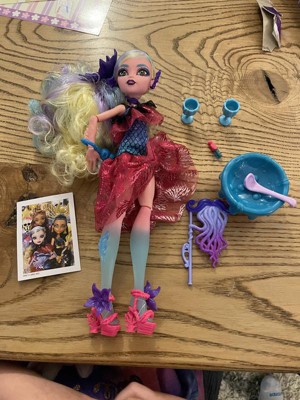Monster High Lagoona Blue Fashion Doll In Monster Ball Party Dress With ...