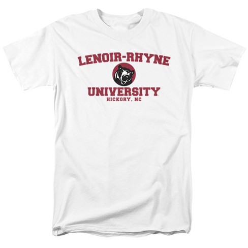 Lenoir-rhyne University Official Circle Logo Adult T Shirt,white ...