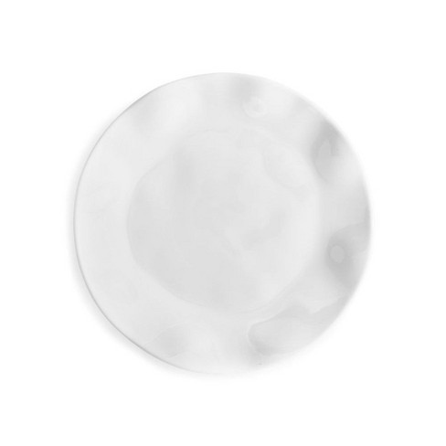 Q Home | Ruffle 8" Melamine Round Salad Plate, Set Of 4 : Target