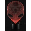 Link 3d Alien Lighting Laser Cut Precision Multi Colored Led Night ...