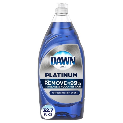 Dawn Refreshing Rain Scent Platinum Dishwashing Liquid Dish Soap - 32.7 ...