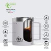 Hydrapeak 14oz Insulated Stainless Steel Coffee Mug Double Walled ...