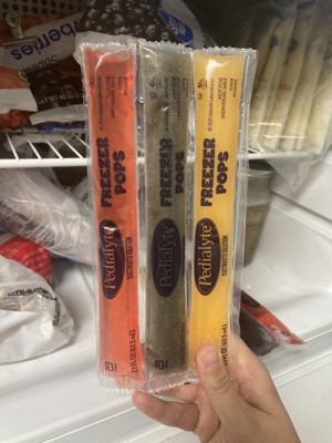 Pedialyte Electrolyte Solution Freezer Pops Variety Pack - 33.6 Fl Oz ...