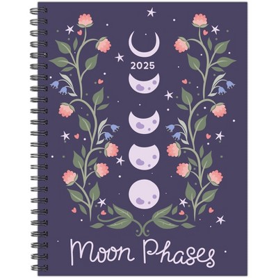Willow Creek Press Moon Phases 2025 6.5"x8.5" Softcvr Weekly Planner ...
