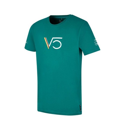 Aston Martin F1 Sebastian Vettel Men's T-shirt (green, Xs) : Target