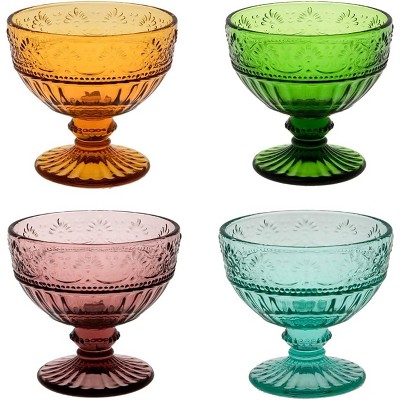 Whole Housewares Unique Mini Trifle Footed Cups - 4 Piece : Target