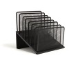 Tru Red 7 Compartment Wire Mesh File Organizer Tr57559-cc : Target