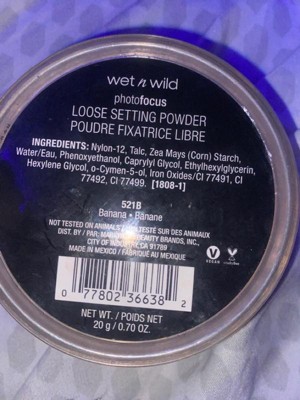 Wet N Wild Photo Focus Loose Setting Powder - 0.64oz : Target