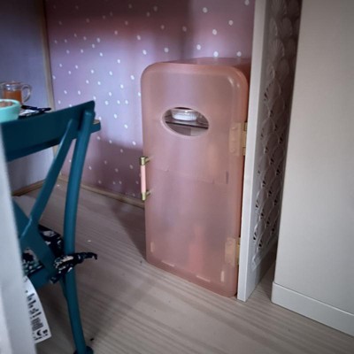 Our Generation Perfectly Fresh Mini Fridge & Play Food Accessory Set ...