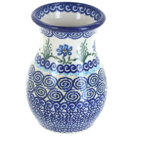 Blue Rose Polish Pottery Charleston Vase : Target