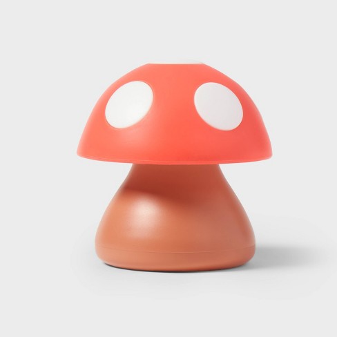 Mushroom Kids' Night Light - Pillowfort™: Led Novelty Nightlight, Red ...