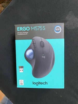 Logitech Ergo M575s Wireless Trackball Mouse, Wireless Ergonomic Mouse With Bluetooth And ...
