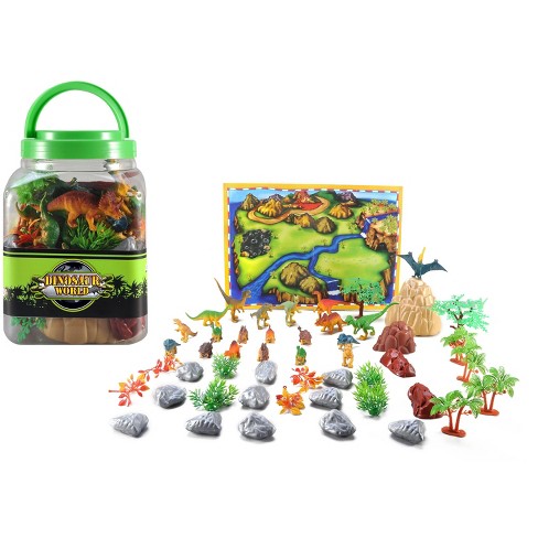 Ready! Set! Play! Link 50 Piece Of Different Dinosaur Play Set : Target