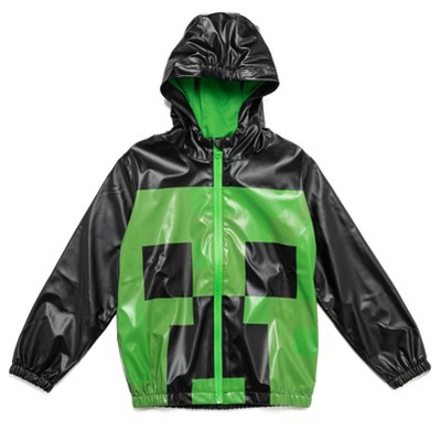 Minecraft Creeper Zip Up Jacket Little Kid To Big Kid : Target