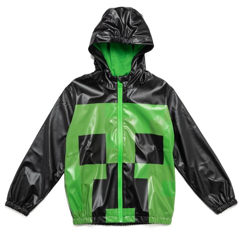 Minecraft Creeper Zip Up Jacket Little Kid To Big Kid : Target