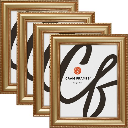 Craig Frames Victoria 16x20 Inch Ornate Gold Picture Frame, Set Of 4 ...
