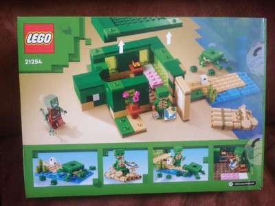 Lego Minecraft The Turtle Beach House Construction Toy 21254 : Target