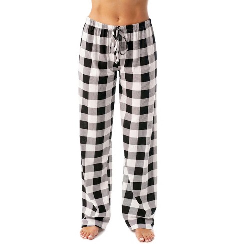 Just Love Womens Buffalo Plaid Knit Jersey Pajama Pants Buffalo Check ...