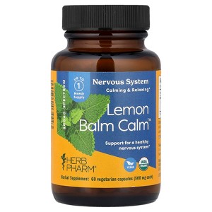 Herb Pharm Lemon Balm Calm™, 500 mg, 60 Vegetarian Capsules : Target