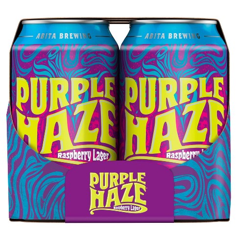 Abita Purple Haze Raspberry Lager Beer - 6pk/12 Fl Oz Cans : Target