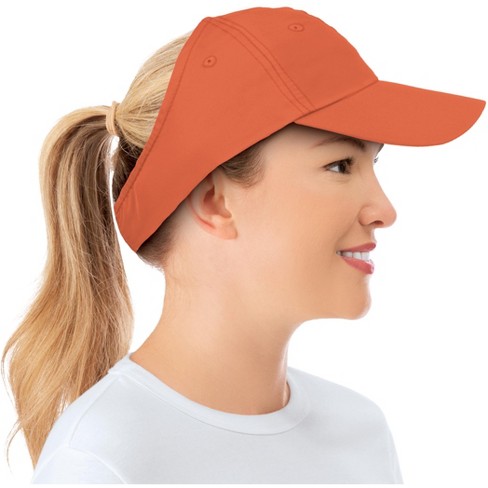 Collections Etc Versatile Open-back Genie Visor Baseball Cap No Size ...