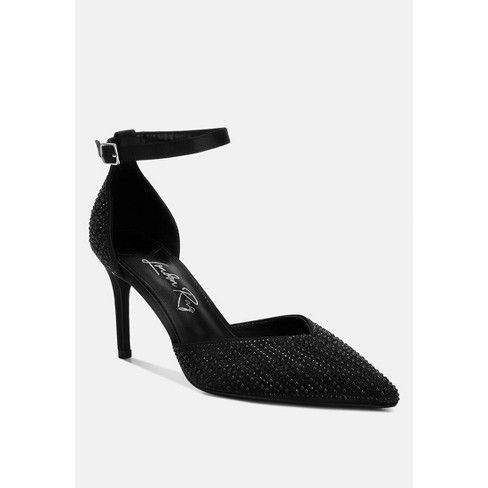 Wanda Pearls & Sequins Embellished Stiletto Sandals : Target